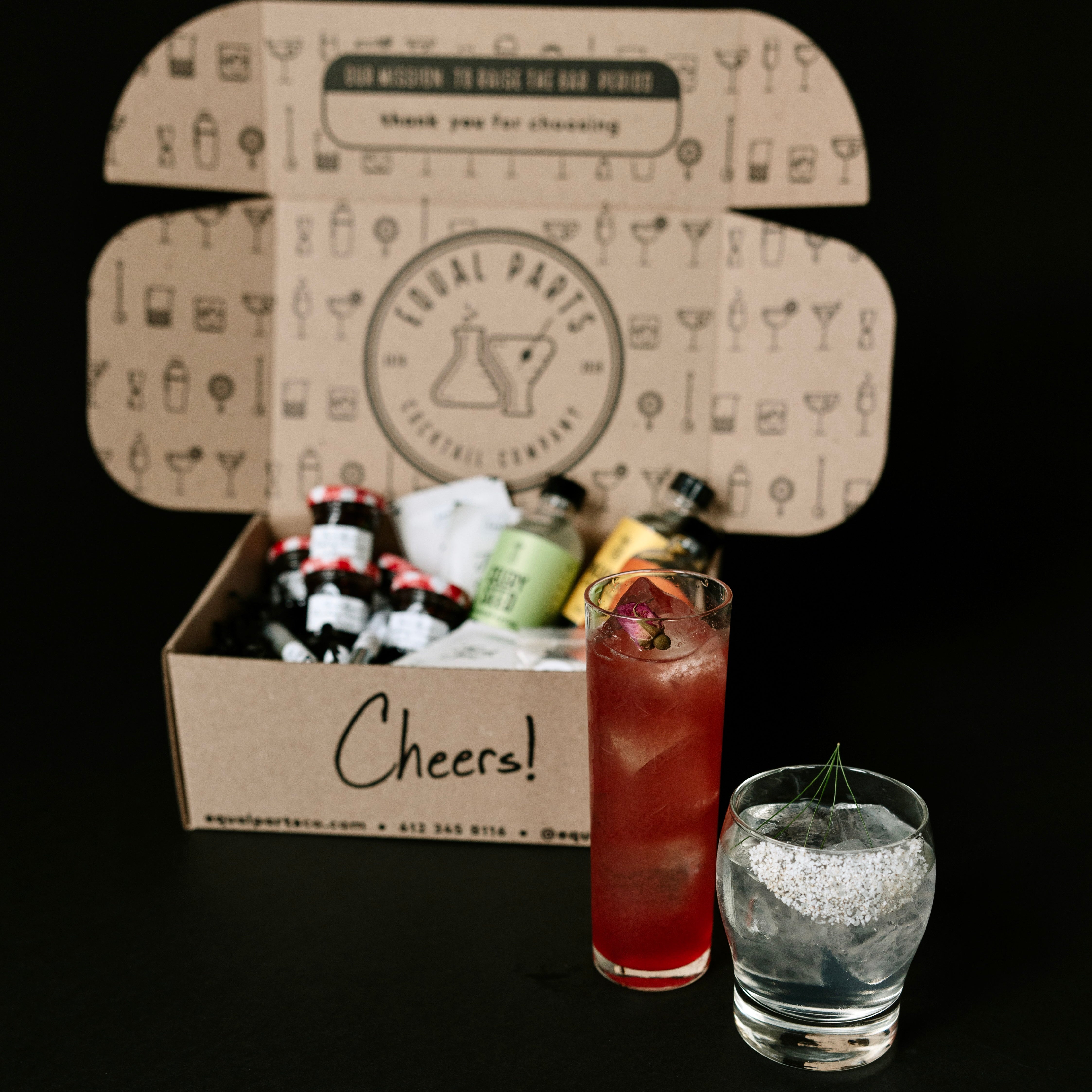 ENGLISH GARDEN GIN DRINKS KIT – Equal Parts Cocktail Co.